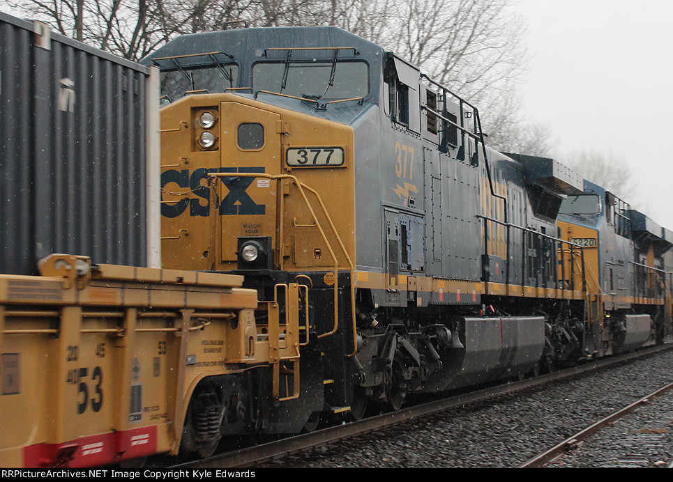 CSX AC4400CW #377 on Q034-15